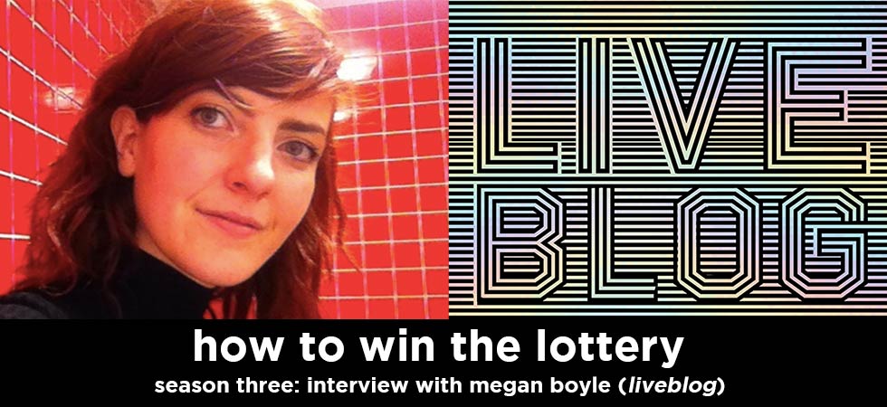 how to win the lottery s3e15 – megan boyle interview (author of liveblog) | The CageClub Podcast ...
