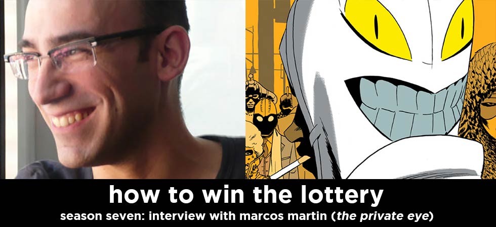 marcos martin interview (illustrator of the private eye)